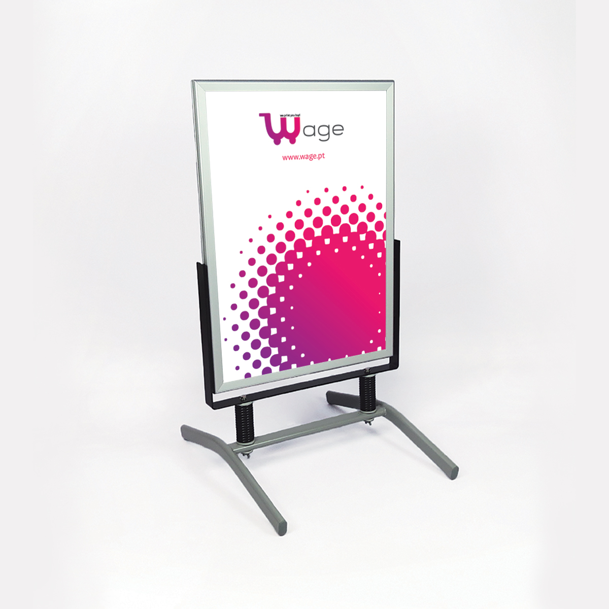 Swing Poster Stand - Wage Print Shop
